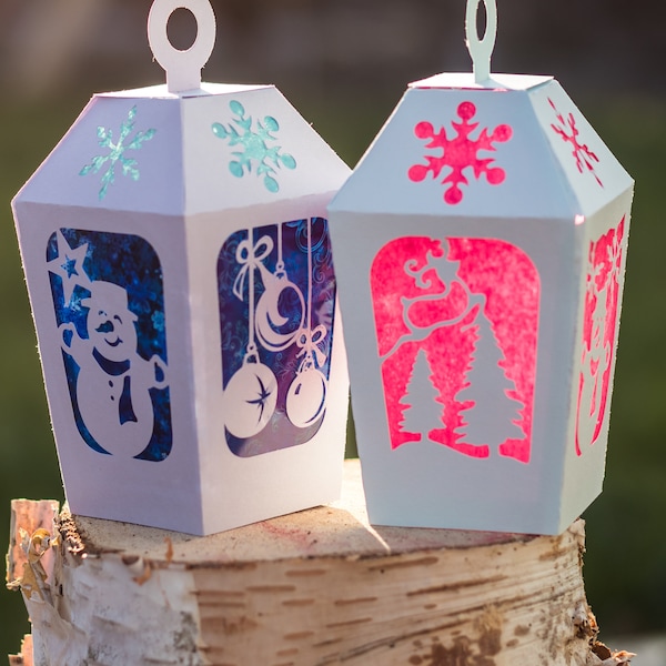 Paper Lantern Svg - Etsy