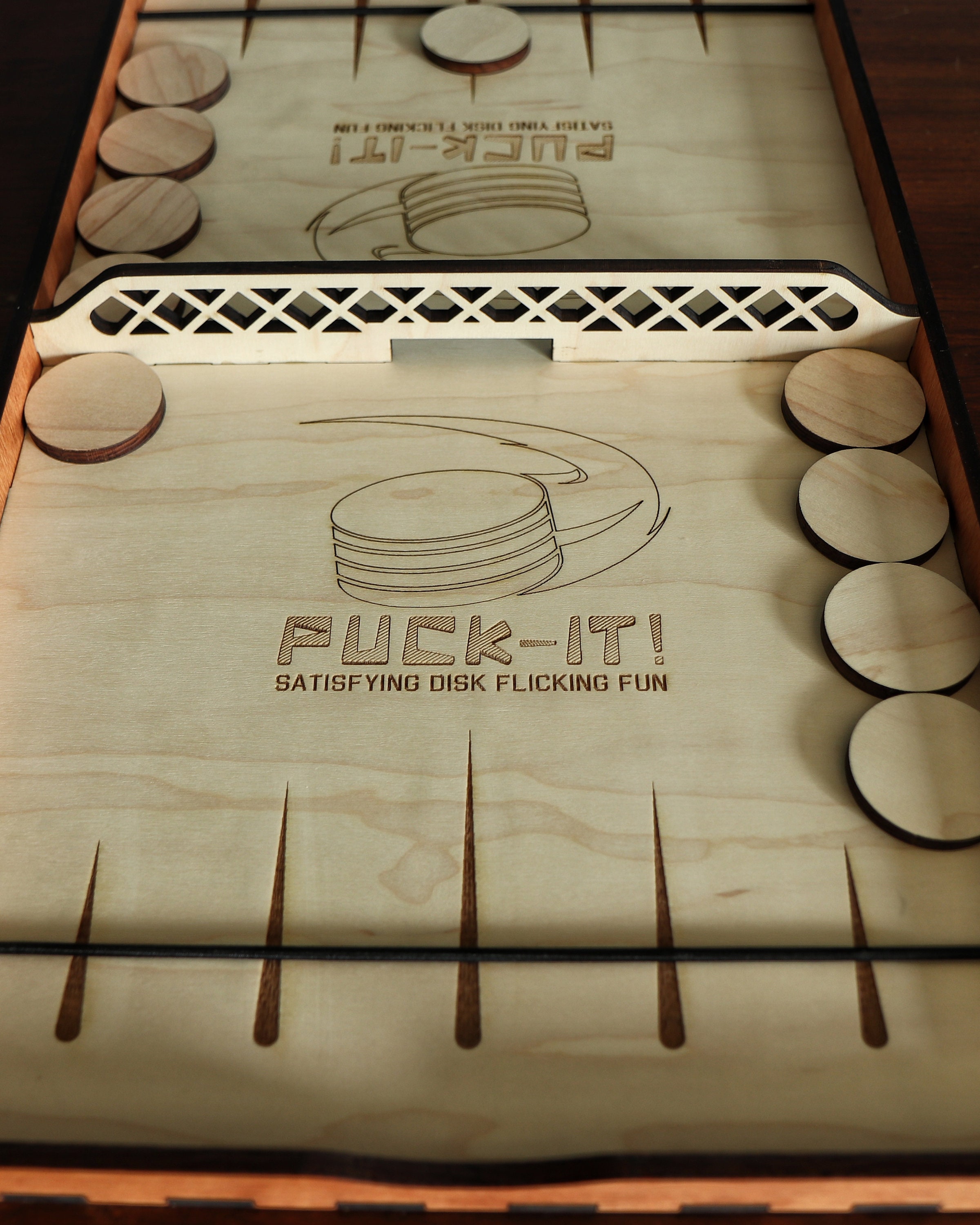 Finger Hockey Sling Puck Game SVG DXF Laser Cutting File | Etsy Canada