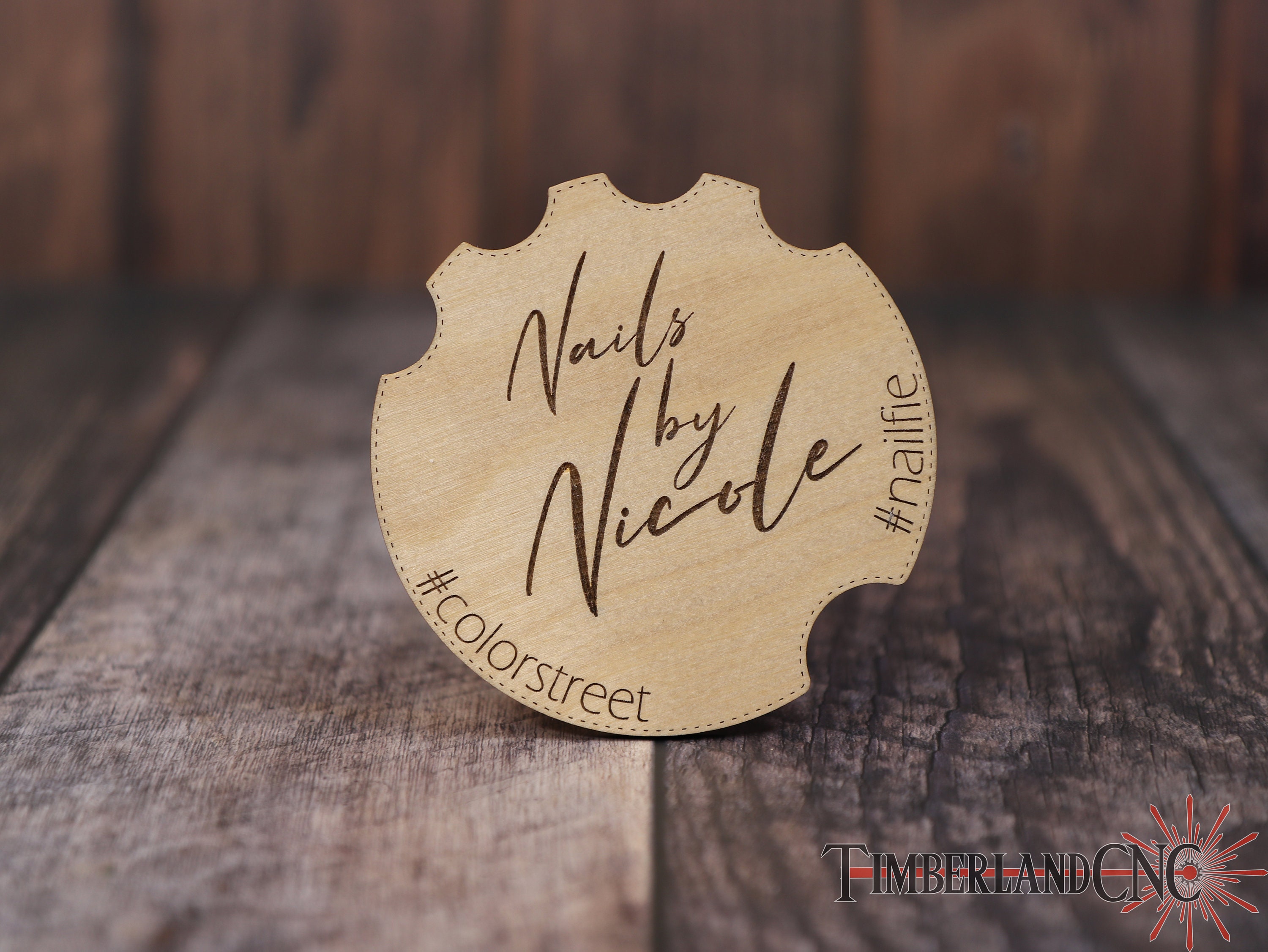 Nailfie Prop, Nailfie Disc, SVG, Laser Cutting File - Etsy