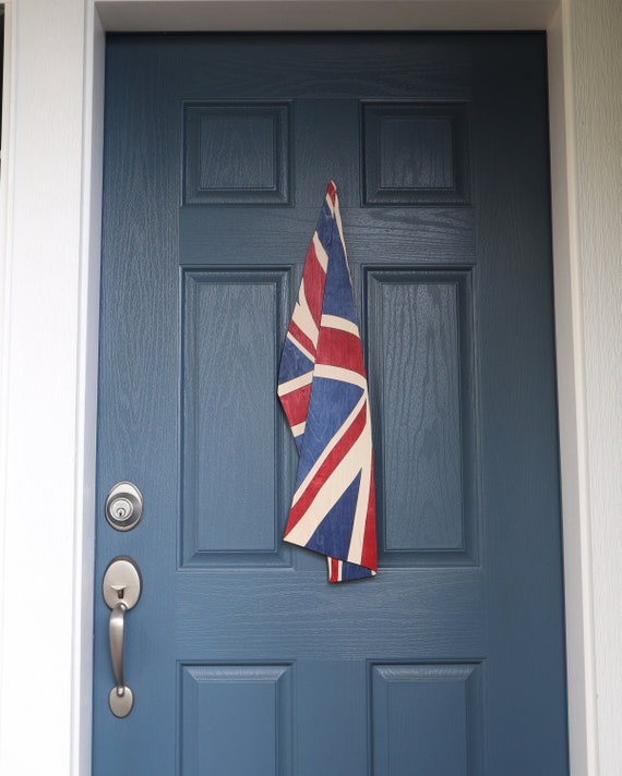 Hanging Union Jack United Kingdom Draped Flag SVG Laser | Etsy