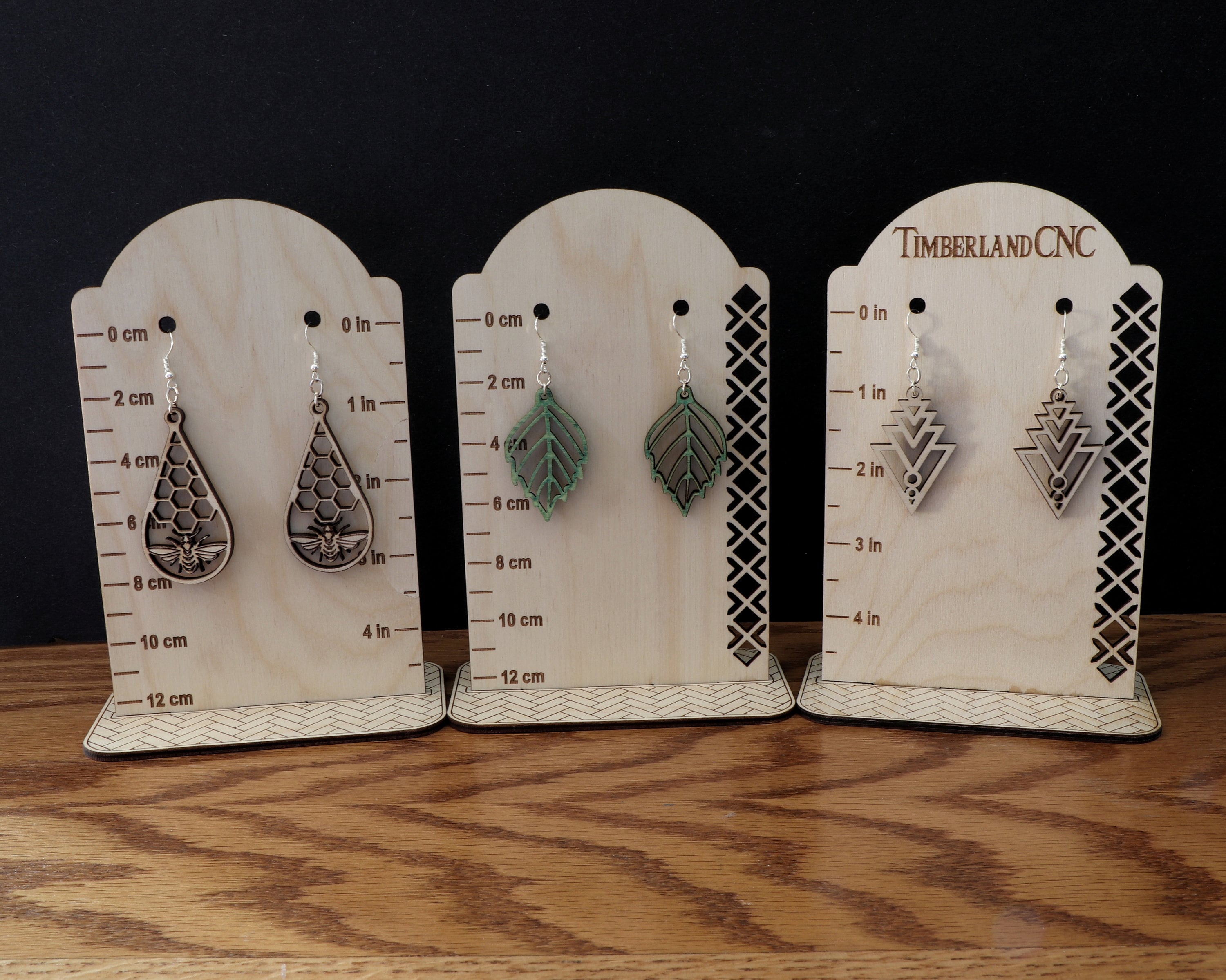 Earring Display / Photo Stand Inch and Metric Measurement - Etsy