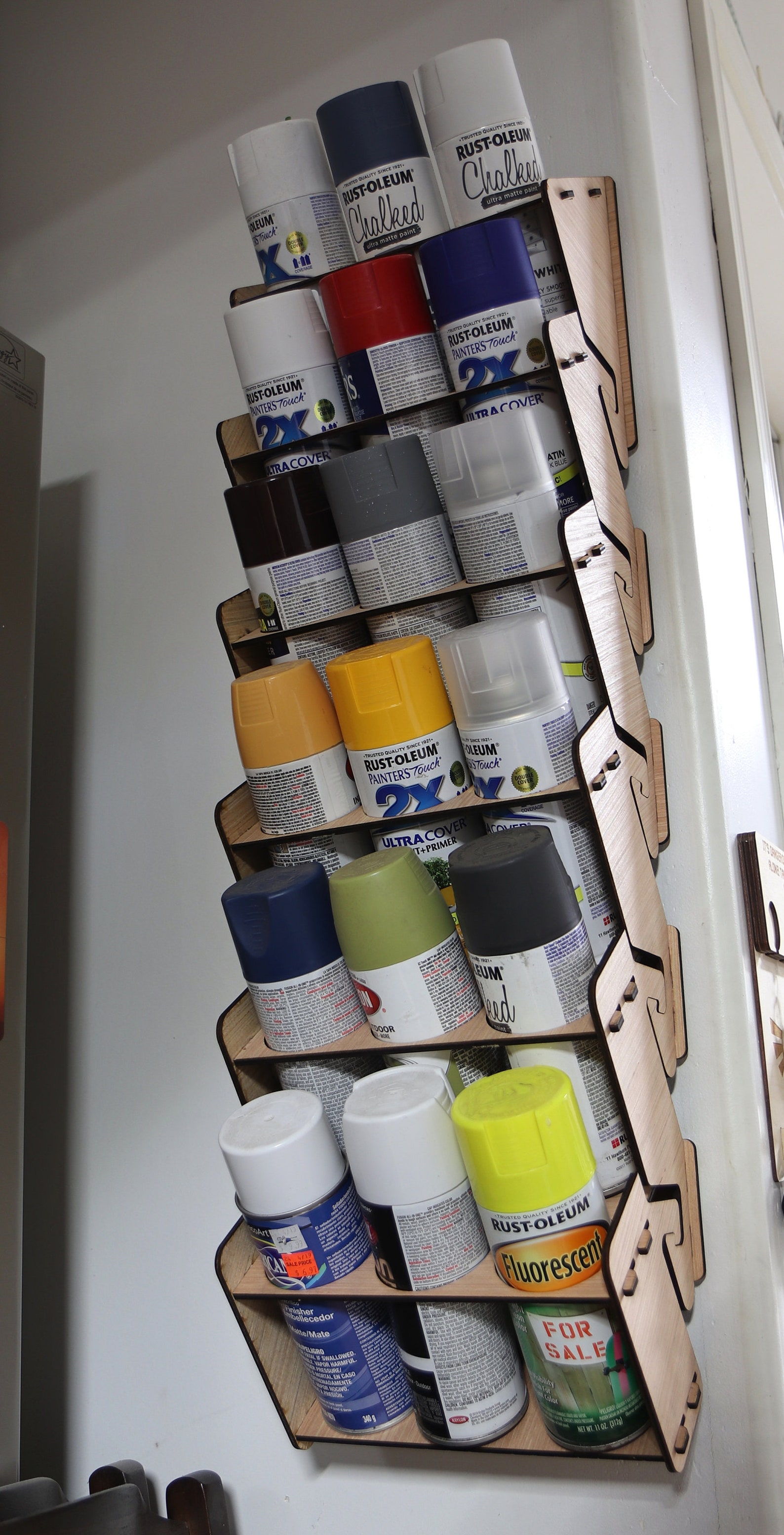 Spray Paint Can Holder SVG CNC Router and Laser Cutting - Etsy