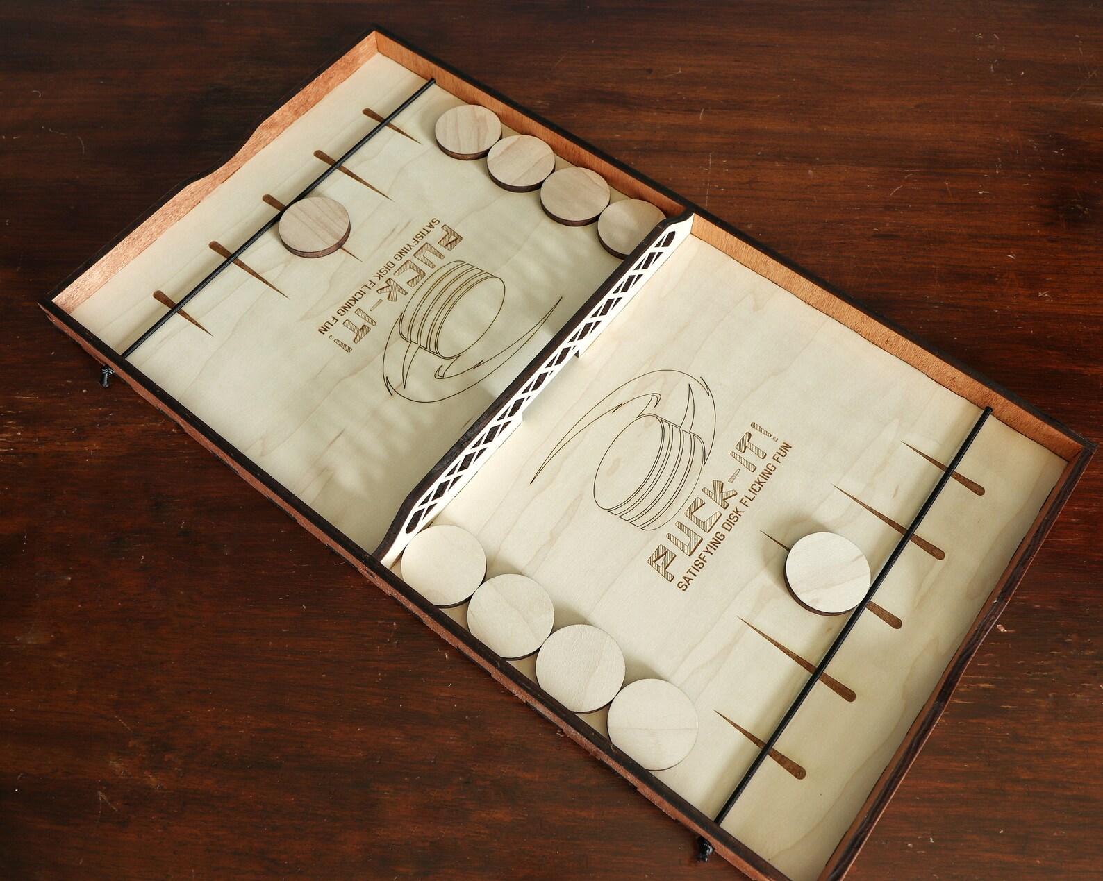 Finger Hockey Sling Puck Game SVG DXF Laser Cutting File - Etsy