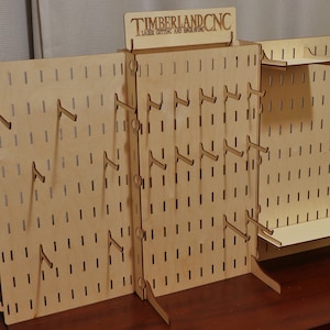 Modular Display Rack for Vendors, SVG, Laser Cutting File, Digital ...