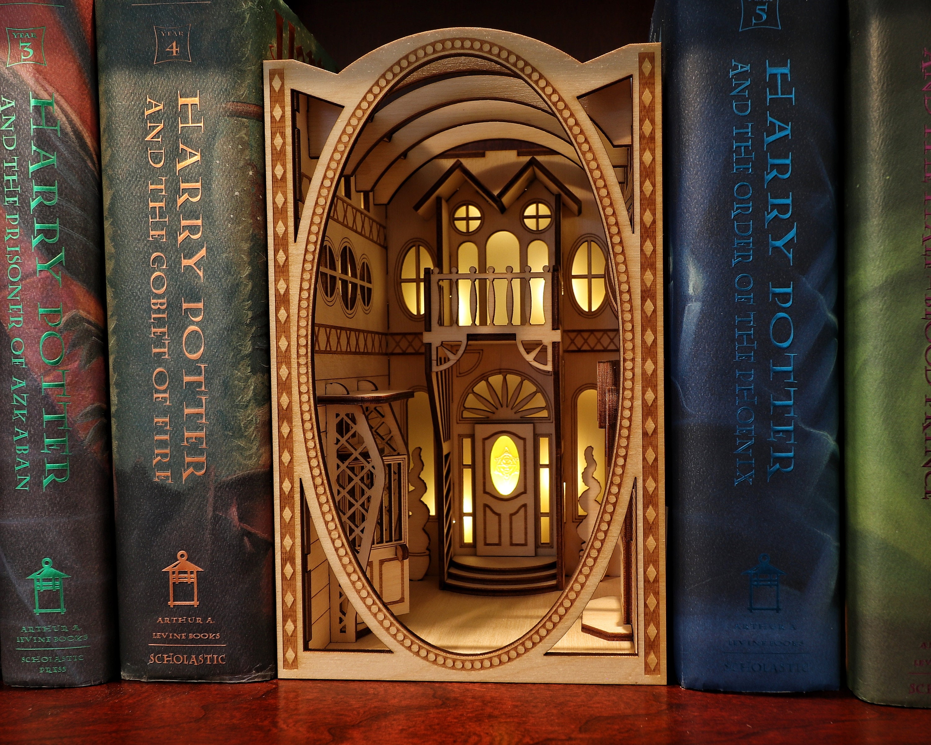 Multi-theme Book Nook, Svg, Laser Cutting File - Etsy Australia