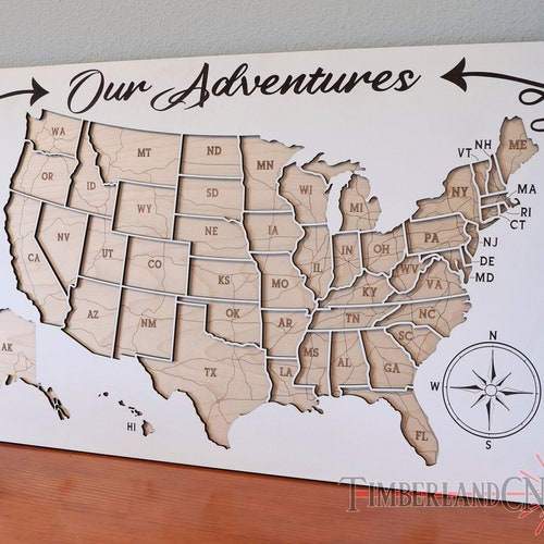 SVG United States Map digital File Only - Etsy