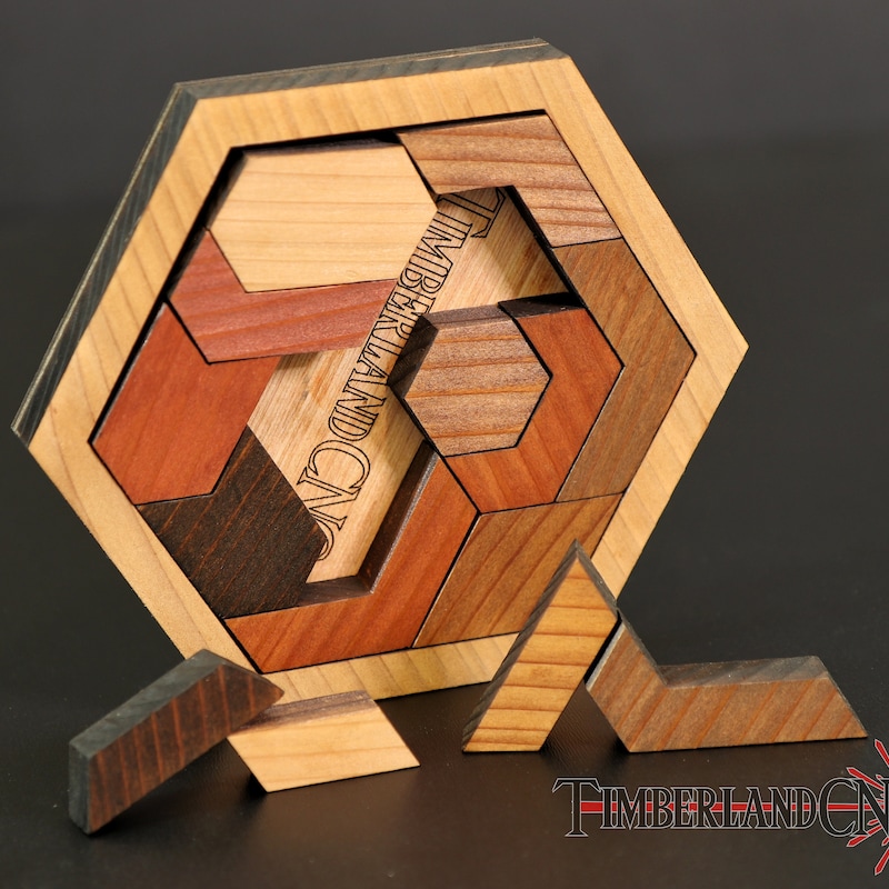 Geometric Puzzle - Etsy