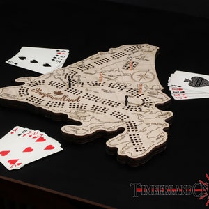 Newfoundland Cribbage Pattern, SVG, Laser/cnc Cutting File - Etsy Canada