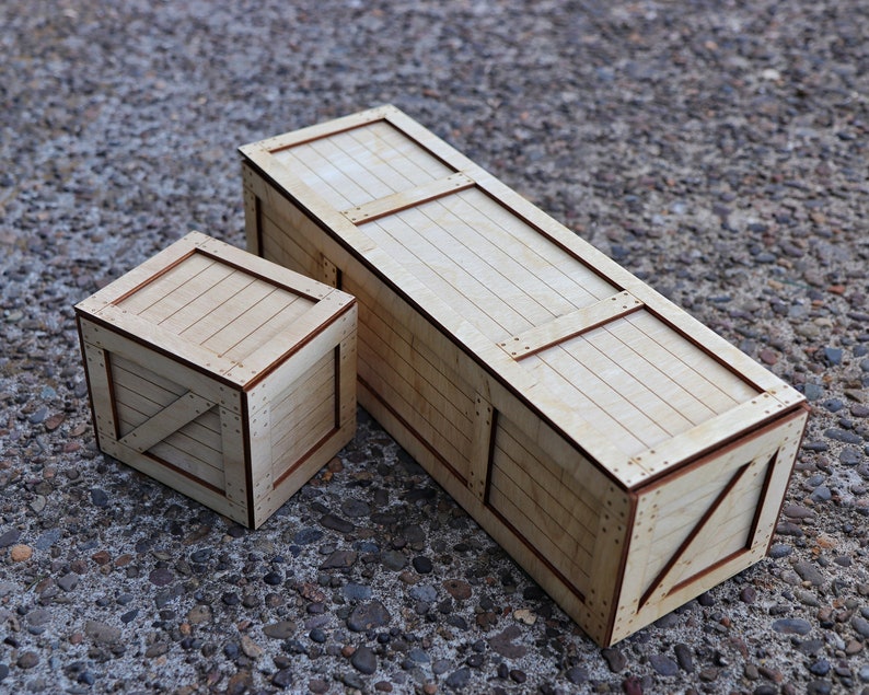 Cargo Crate, Shipping Crate, SVG Cutting File - Etsy