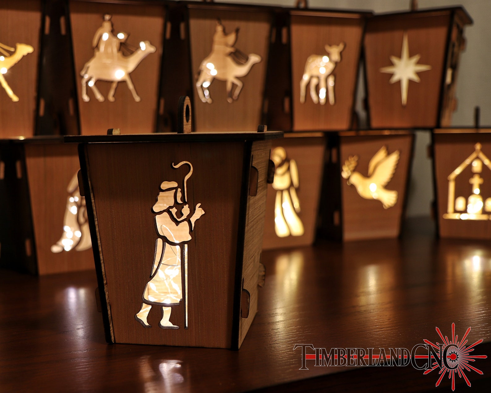 Nativity Lantern SVG Laser Cutting File. - Etsy