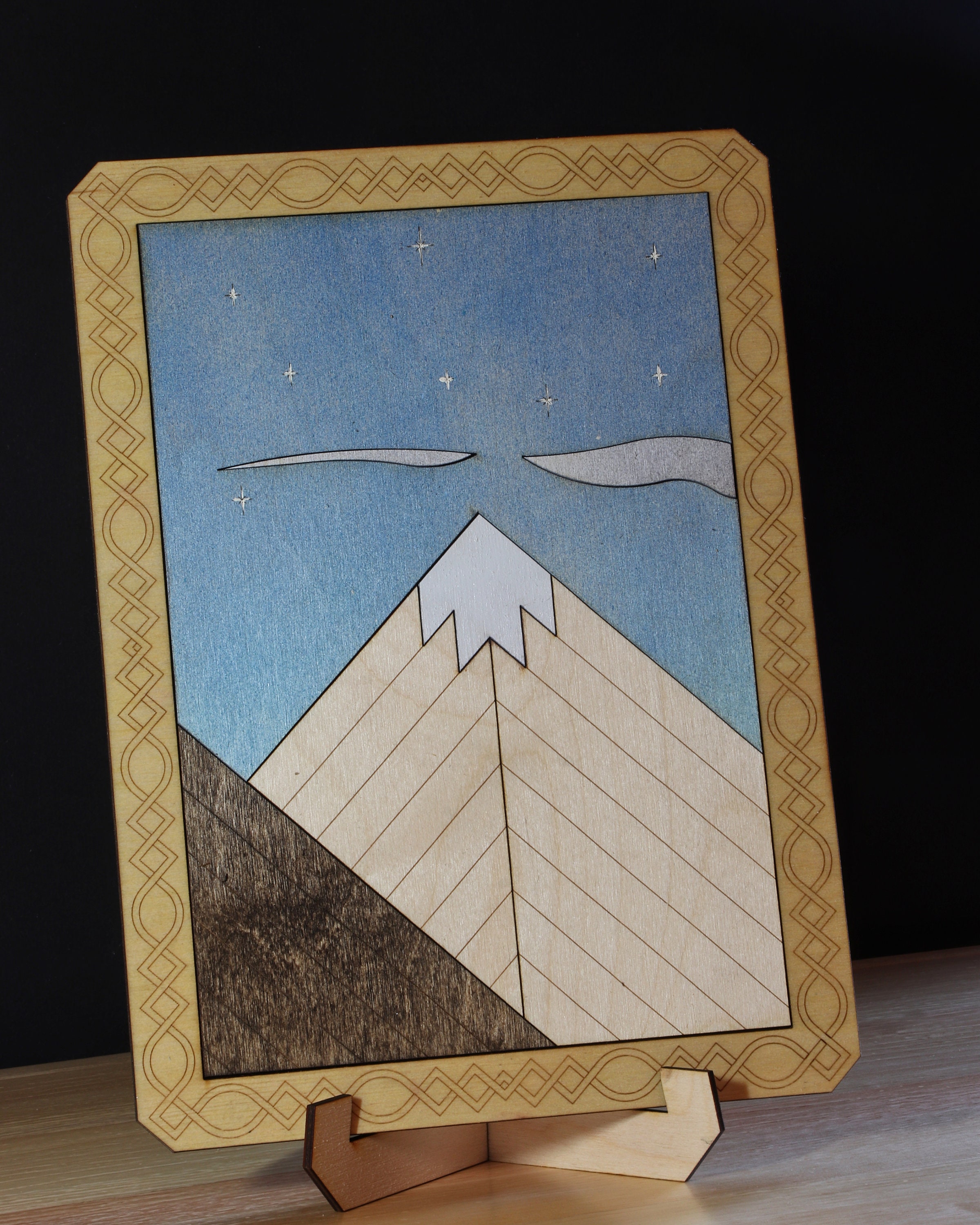 Mountains SVG, Night Sky, Laser Cutting File - Etsy
