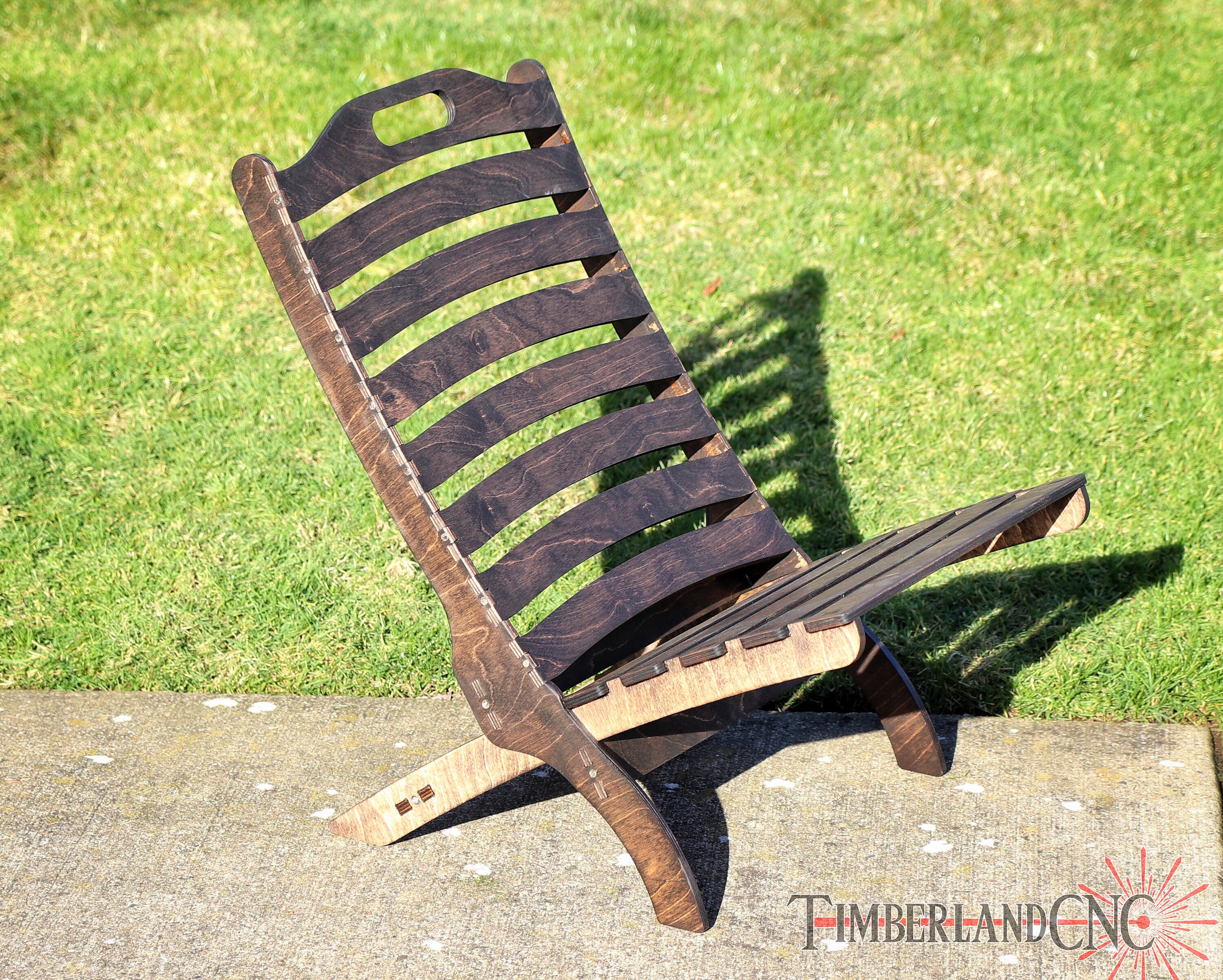 Portable Wooden Chair, SVG, CNC Router & Laser Cutting File - Etsy