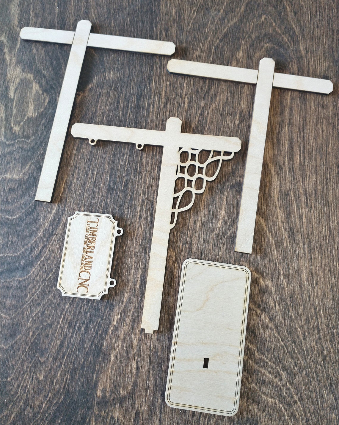 Mini Sign Post SVG Laser Cutting File - Etsy