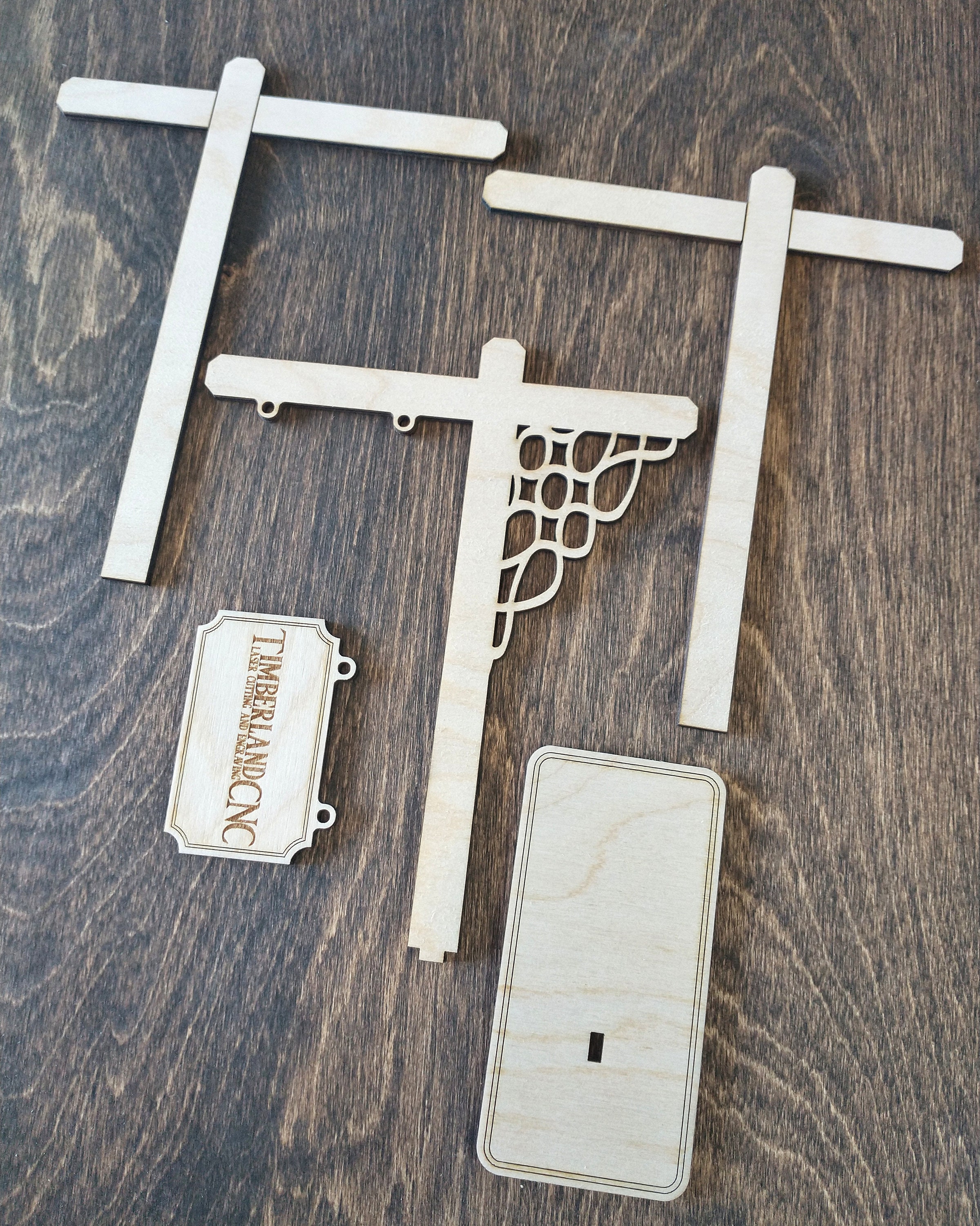 Mini Sign Post, SVG, Laser Cutting File - Etsy