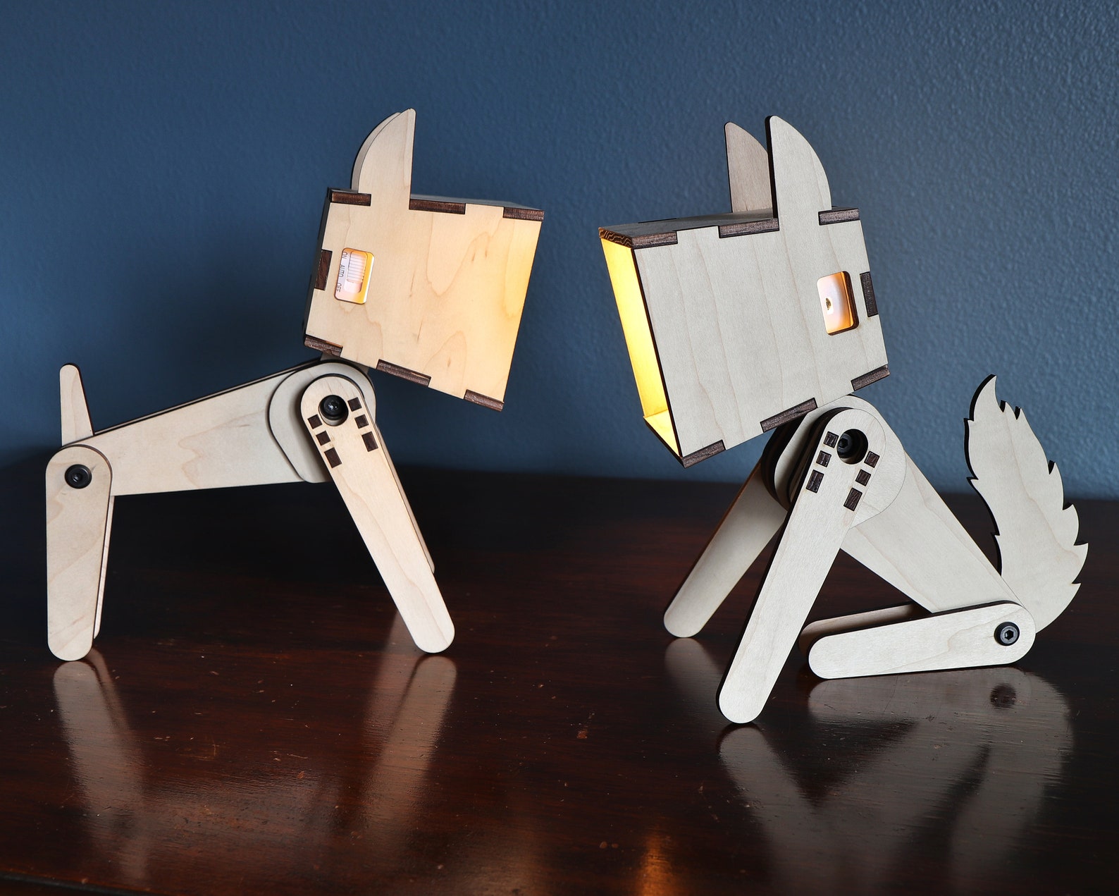 Wooden Dog Lamp, Cat Lamp, Svg, Laser Cutting File - Etsy