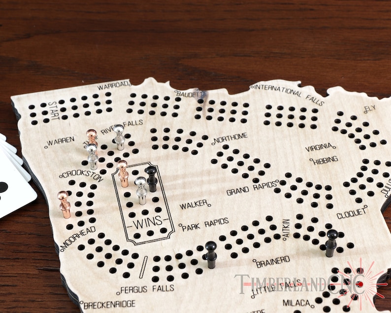 Minnesota Cribbage Pattern, SVG, Laser/cnc Cutting File - Etsy