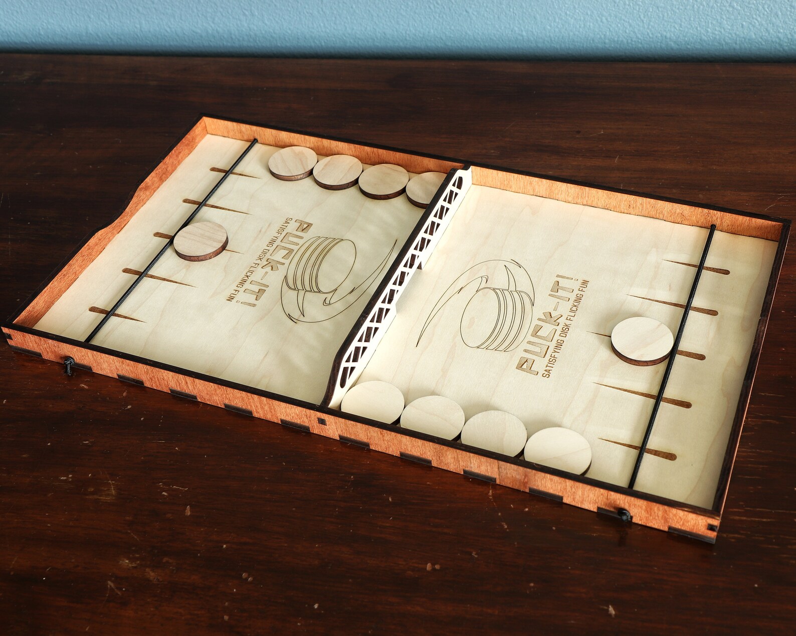 Finger Hockey Sling Puck Game SVG DXF Laser Cutting File - Etsy