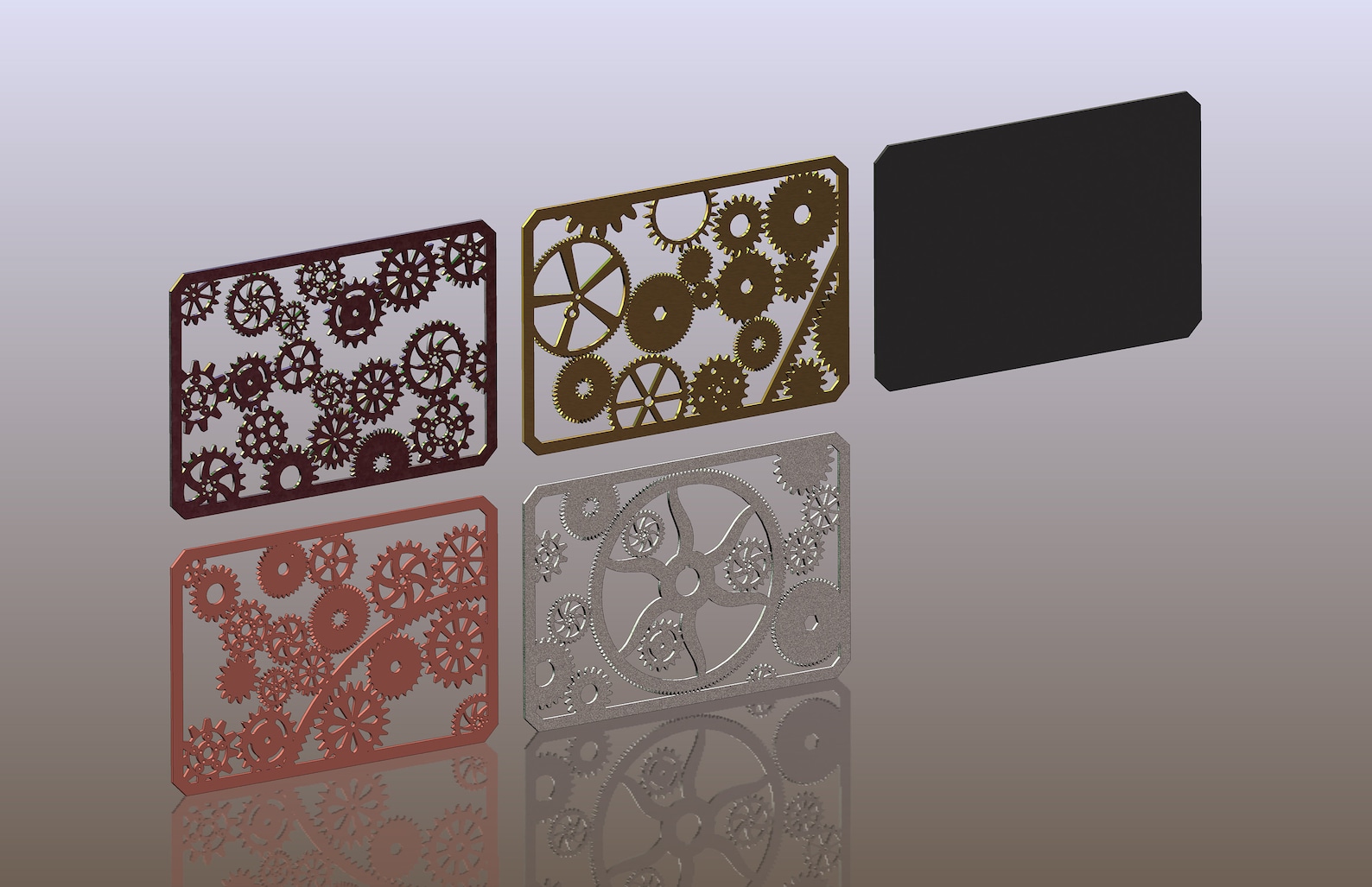 Gears, Cogs, Steampunk Layered Mandala, SVG, DXF, Cutting File - Etsy