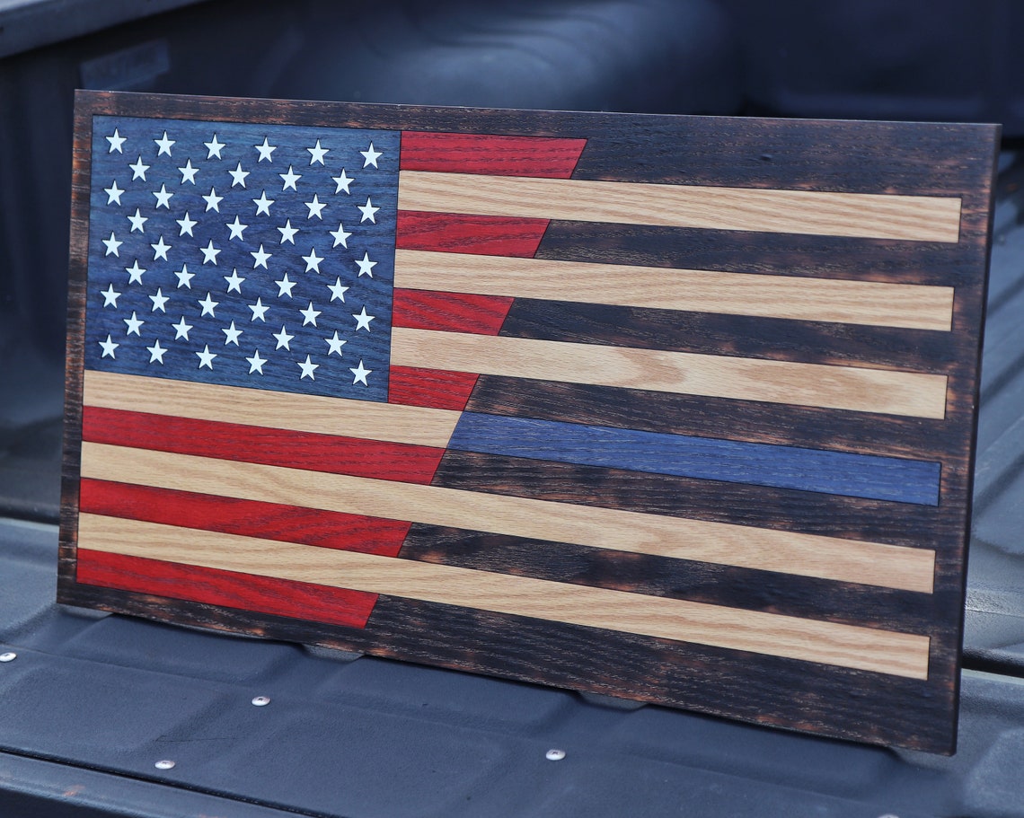 Split-line Framed US Flag SVG Laser Cutting File - Etsy