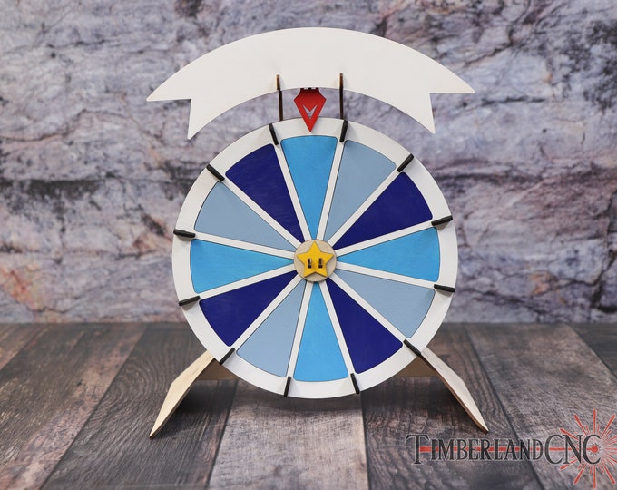 Game Spin Wheel Vector Clipart Set / 16 Segments With White and Black ...