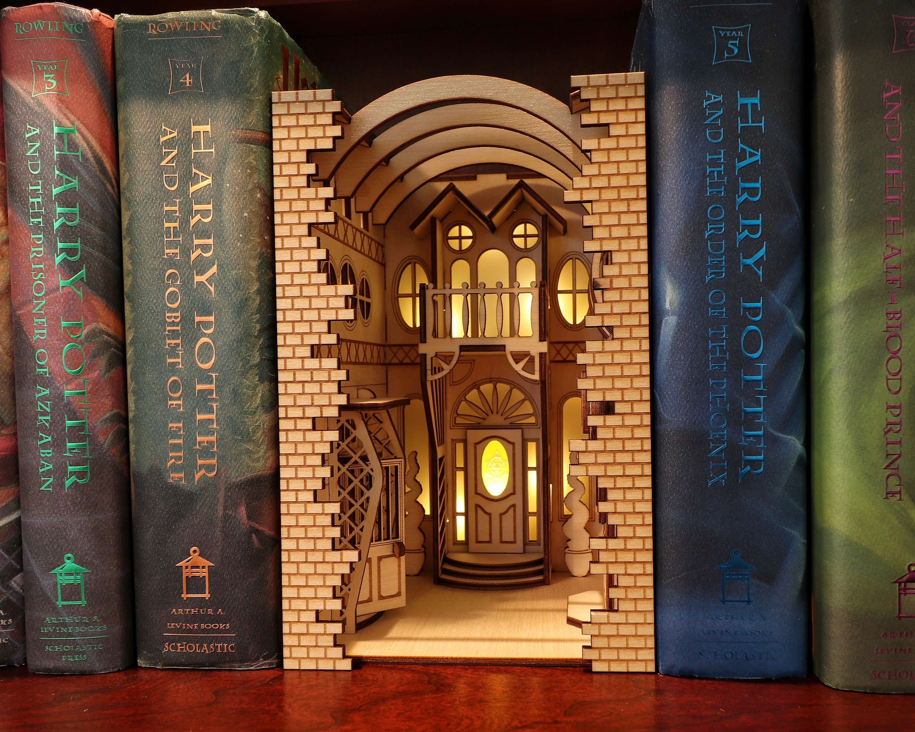 Multi-theme Book Nook Svg Laser Cutting File Personal Use - Etsy