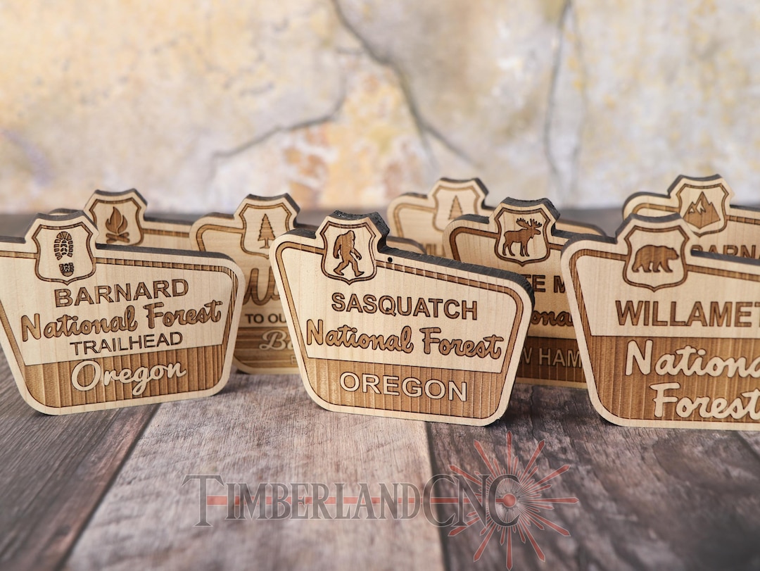 National Forest Sign, SVG, Laser Cutting File - Etsy