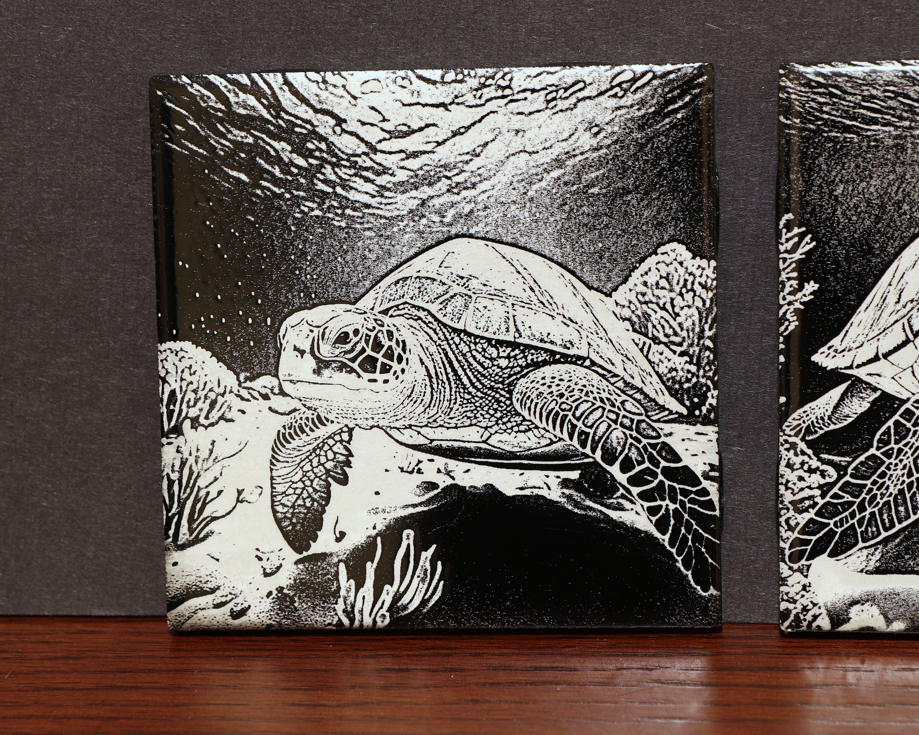 Seaturtle Grayscale Images for Laser Engraving, Digital Download - Etsy