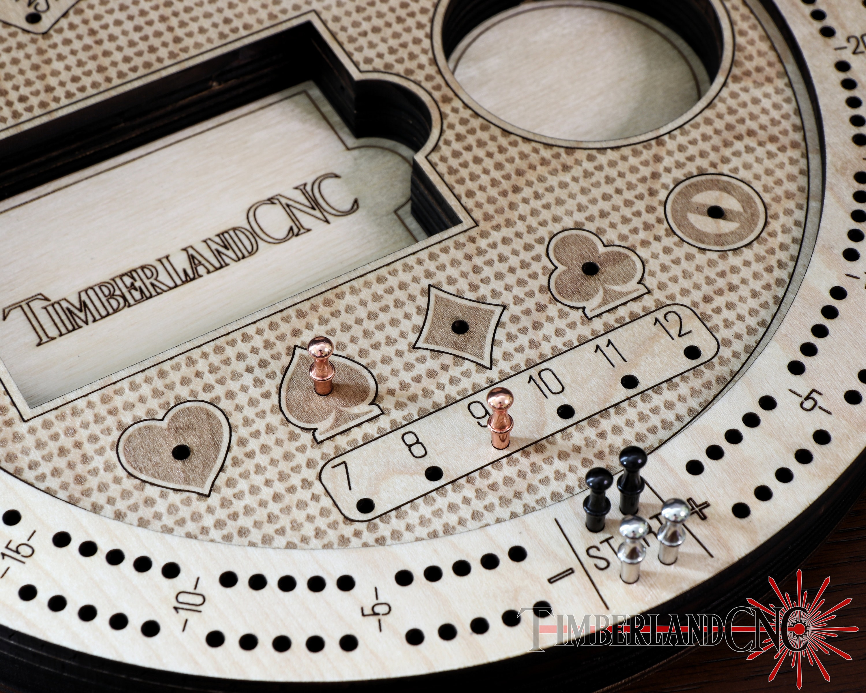 Kaiser Game Board, With Storage, Round, SVG, Laser Cutting File - Etsy