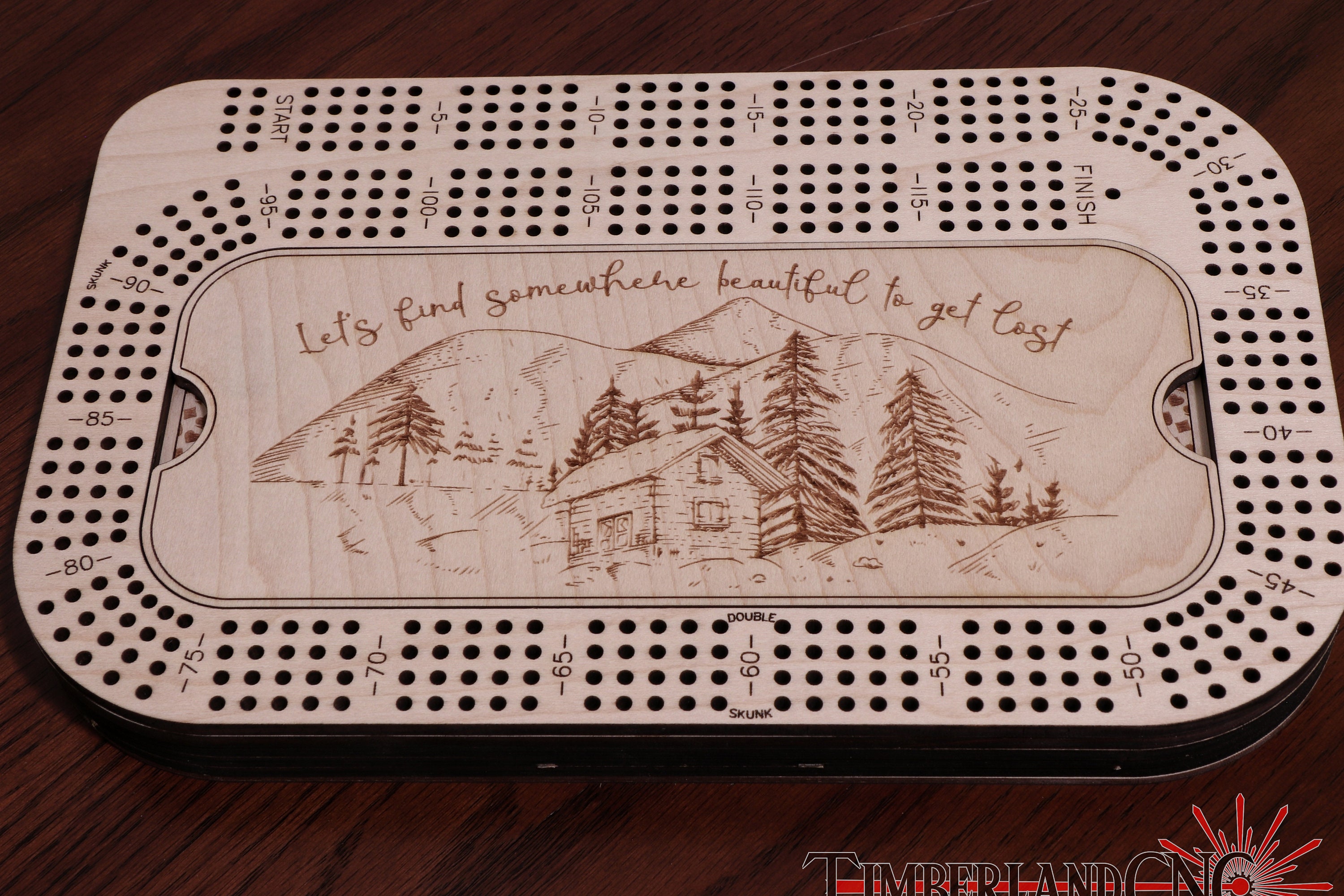 Cribbage Board With Storage SVG Laser Cutting File - Etsy Canada