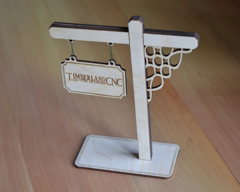 Mini Sign Post, SVG, Laser Cutting File - Etsy