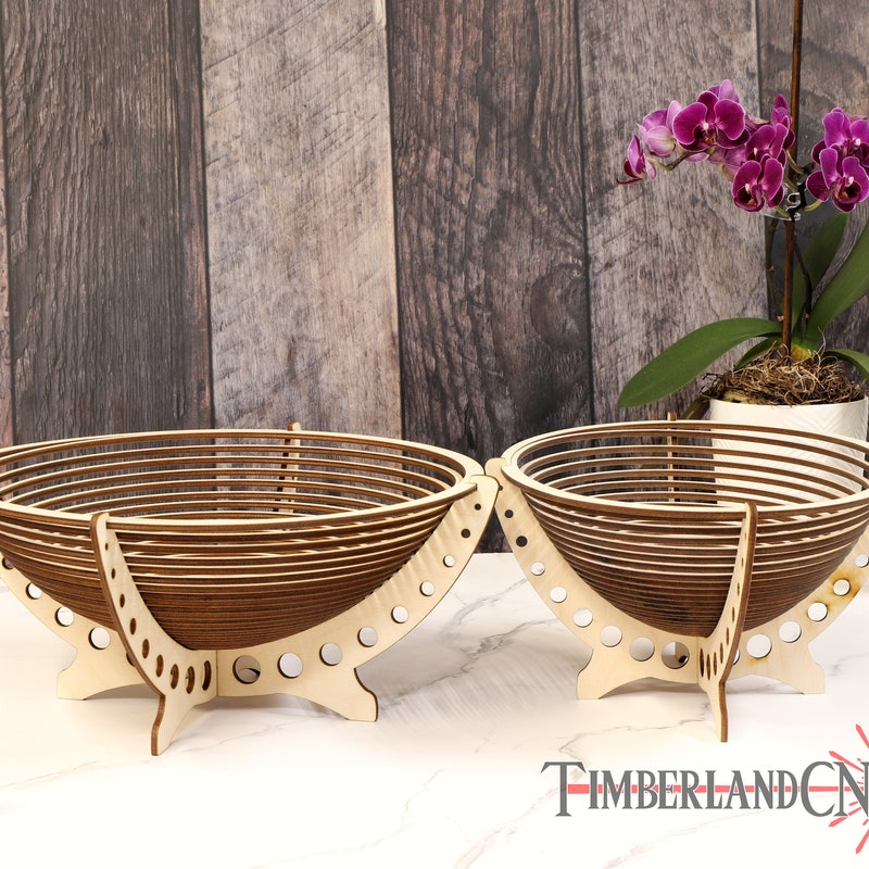 Spiral Bowl Laser Svg - Etsy