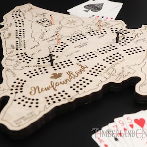 Newfoundland Cribbage Pattern, SVG, Laser/cnc Cutting File - Etsy Canada