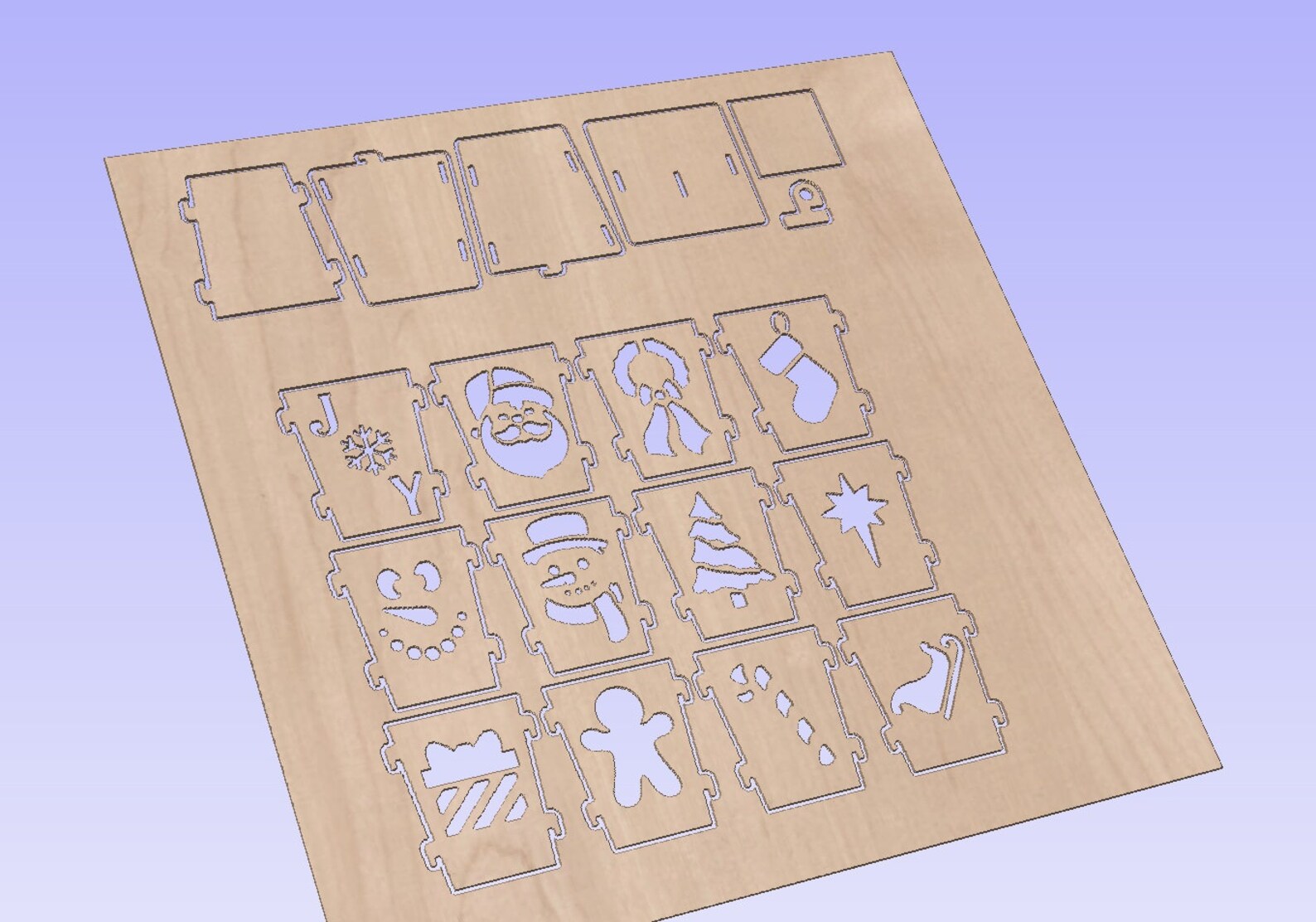 Christmas Lantern SVG CNC Router & Laser Cutting File. - Etsy