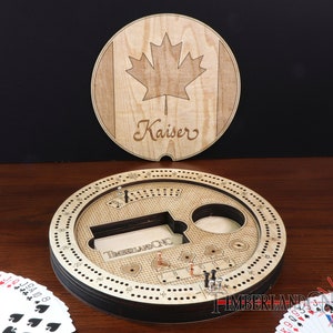 Kaiser Game Board With Storage Round SVG Laser Cutting - Etsy Canada