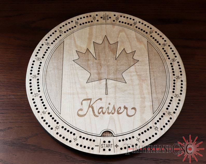 Kaiser Game Board, With Storage, Round, SVG, Laser Cutting File - Etsy