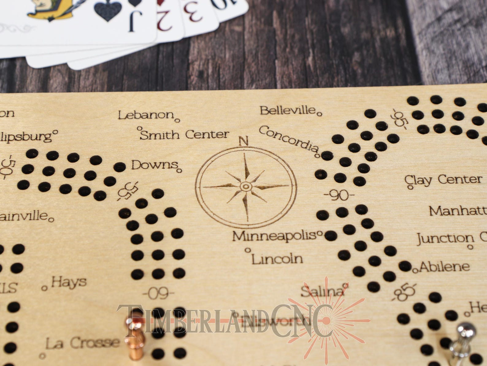 Kansas Cribbage Pattern, SVG, Laser/cnc Cutting File - Etsy