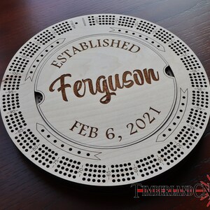 Cribbage Board, With Storage, Round, SVG, Laser Cutting File - Etsy