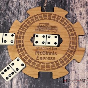 Mexican Train Dominoes, Double-12 Domino Set, SVG, Laser Cutting File ...