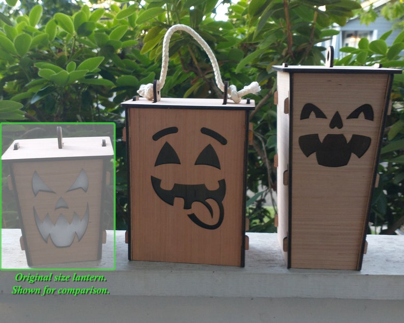 Slot-together Lantern, Alternate Sizes, SVG, CNC Router & Laser Cutting ...