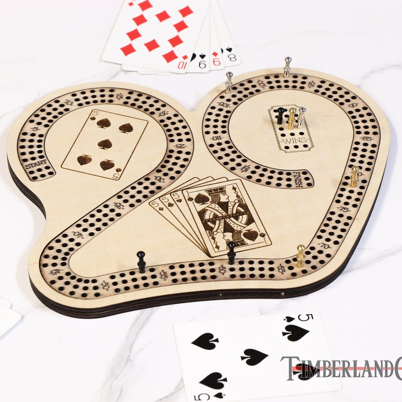 29 Cribbage Board - Etsy