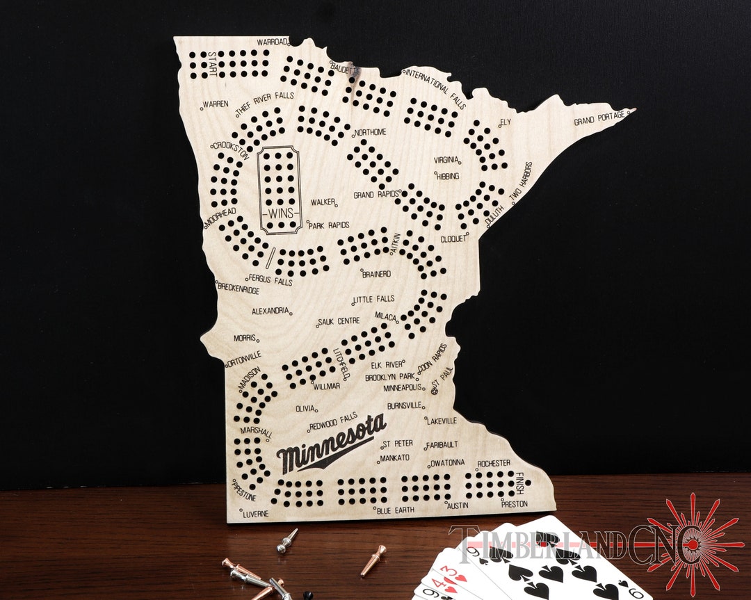 Minnesota Cribbage Pattern, SVG, Laser/cnc Cutting File - Etsy
