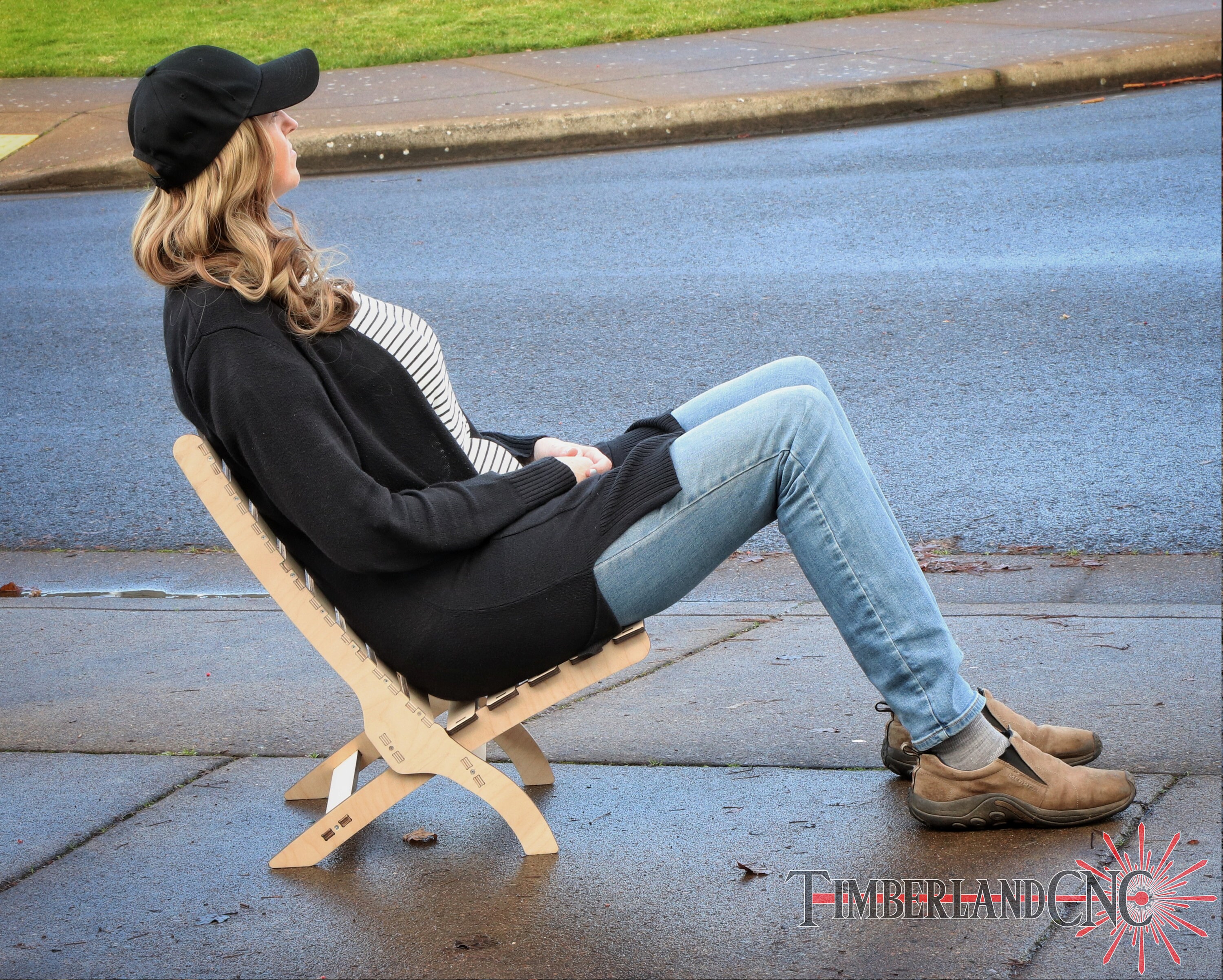 Portable Wooden Chair, SVG, CNC Router & Laser Cutting File - Etsy