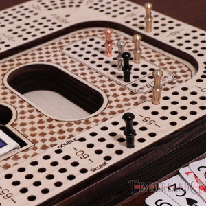 Cribbage Board, With Storage, SVG, Laser Cutting File - Etsy