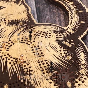 Cat Cribbage Board, Cat Butt, Cribbage Pattern, SVG, Laser Cutting File ...