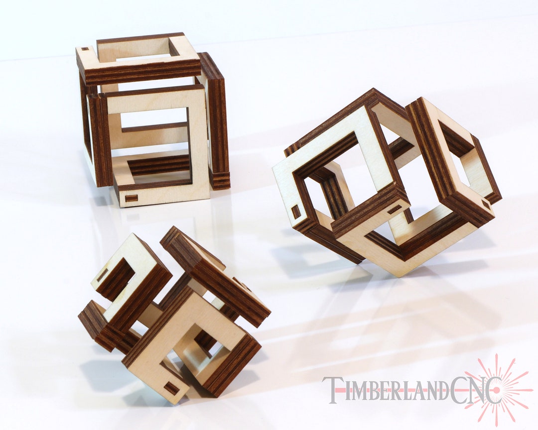 Infinity Cube, SVG , Digital Download, Laser Cutting File - Etsy