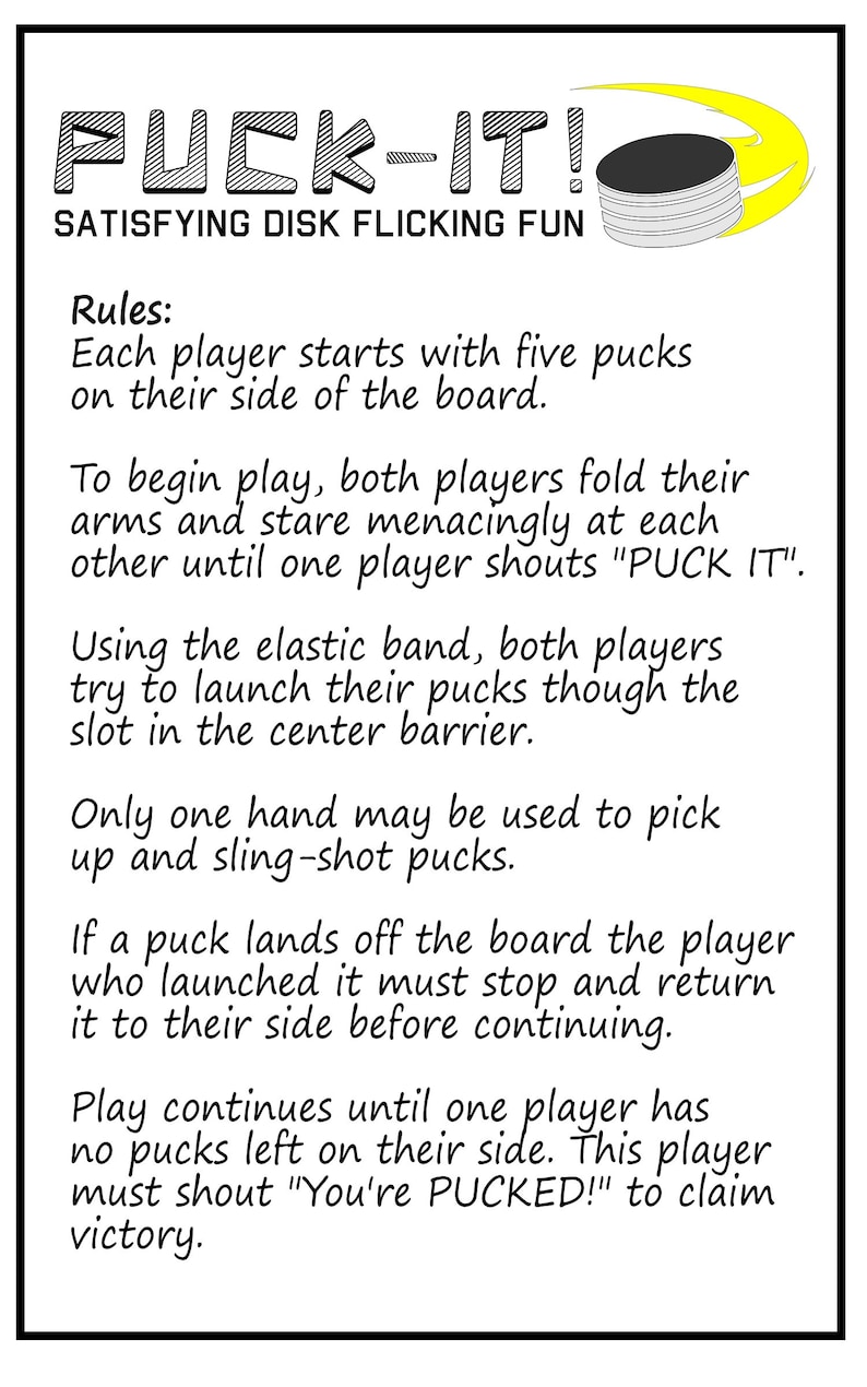 Finger Hockey, Sling Puck Game, SVG, DXF, Laser Cutting File, Glowforge ...