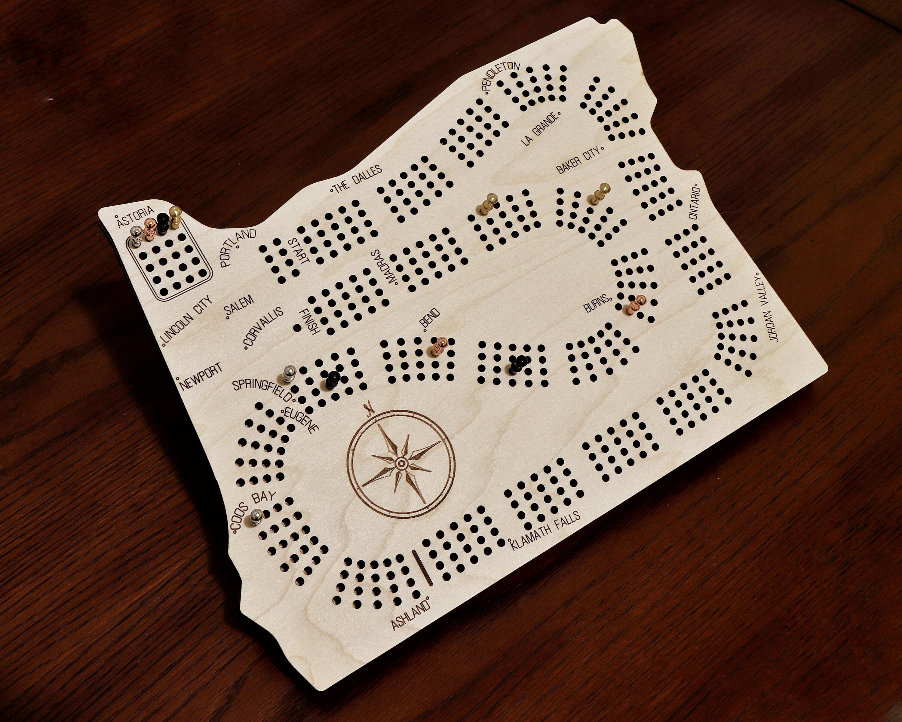 Oregon Cribbage Pattern SVG Laser/cnc Cutting File - Etsy