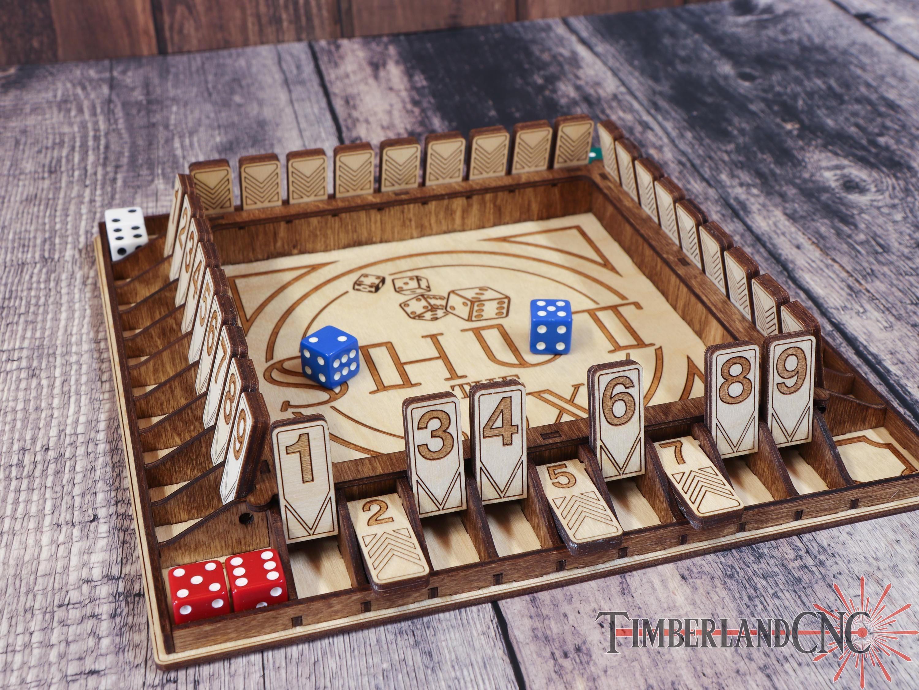 Shut the Box, Canoga, SVG, Laser Cutting File - Etsy