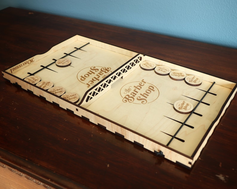 Finger Hockey Sling Puck Game SVG DXF Laser Cutting File - Etsy