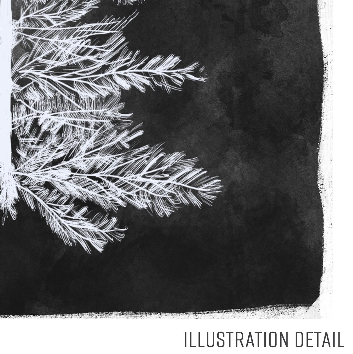 Evergreen Pine Print Pine Tree Print Watercolor Tree | Etsy